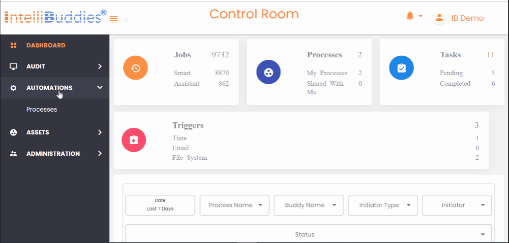 Triggers | IntelliBuddies® Documentation Portal