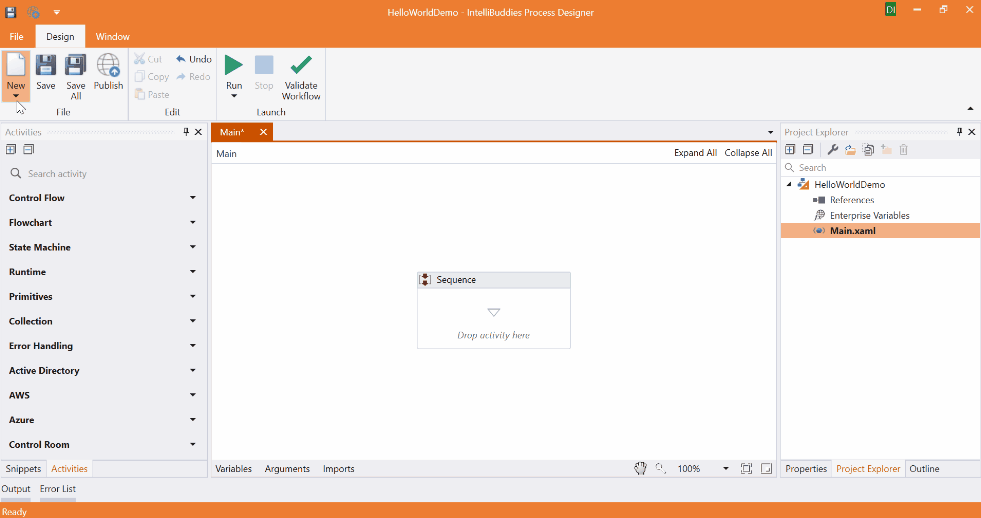 Adding New Workflow | IntelliBuddies® Documentation Portal