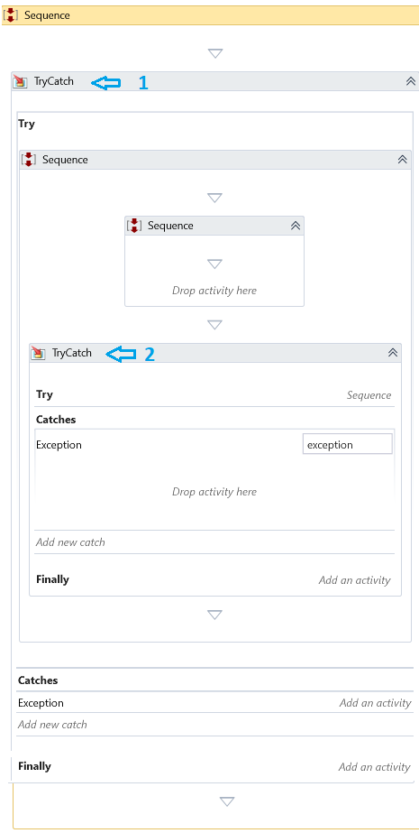 Using Try Catch Activity Intellibuddies® Documentation Portal